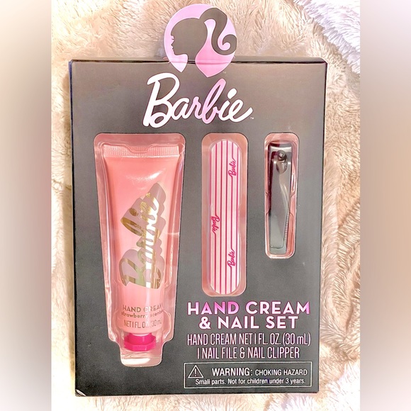 Barbie | Accessories | Barbie Hand Cream And Nail Set | Poshmark